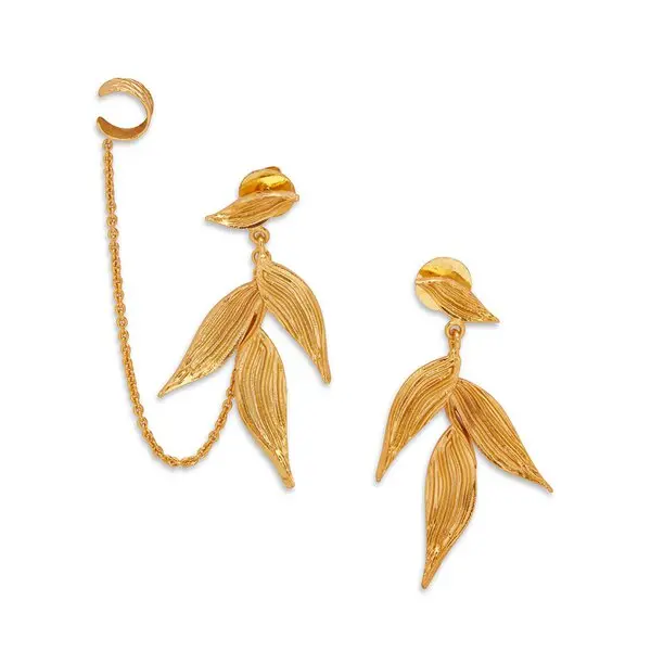 DHWANI BANSAL Isaro Mini Ear Cuff - Gold