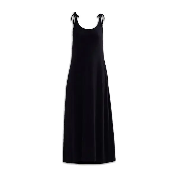REISTOR Tie-detail Maxi Dress