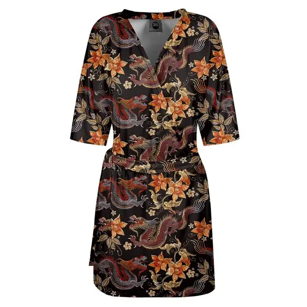 ALOHA FROM DEER Printed Envelope Dress