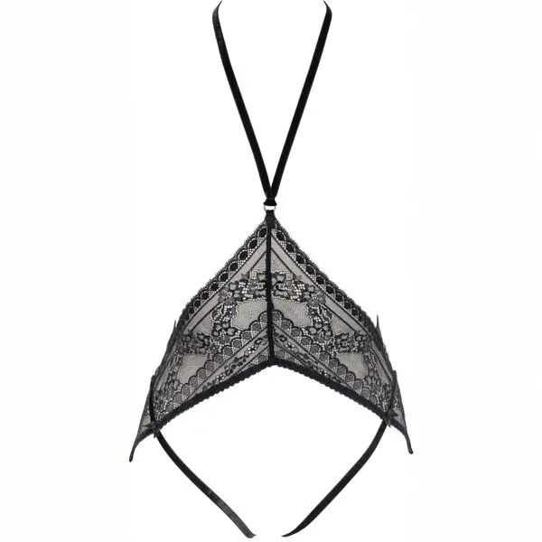 LES JUPONS DE TESS Fatale Harness - Black