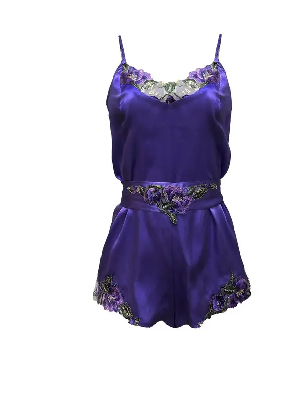 CAROL COELHO Paradox Romper - Purple