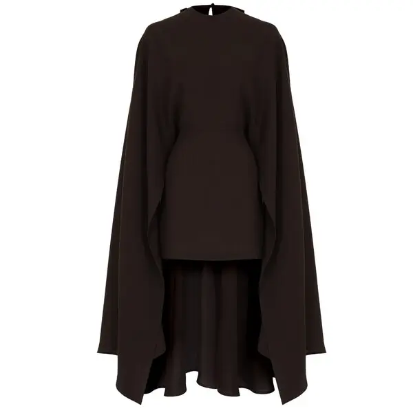 HERFETCH Mini Luxe Cape Dress