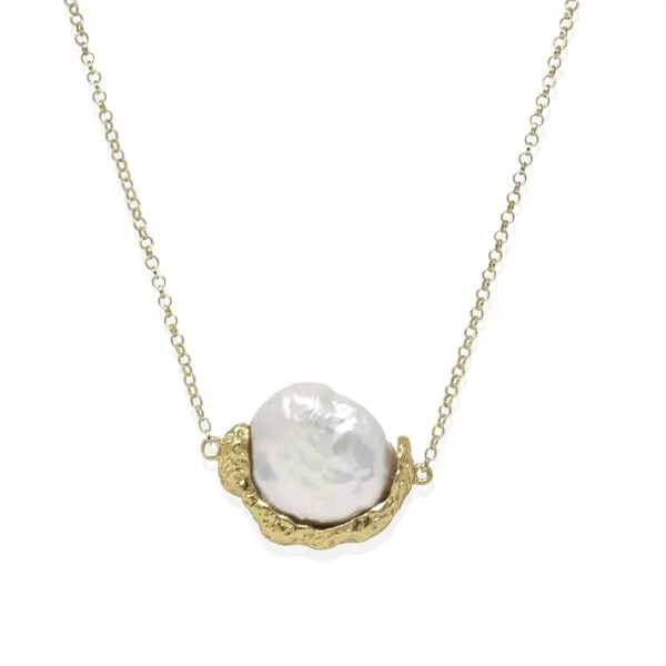 VINTOUCH ITALY Ad Astra Pearl Necklace - White