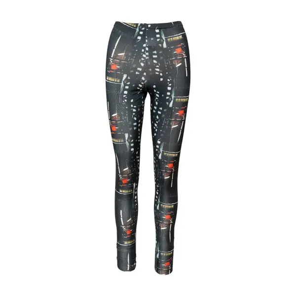 ARTISTA Bright Printed Elastic Leggings