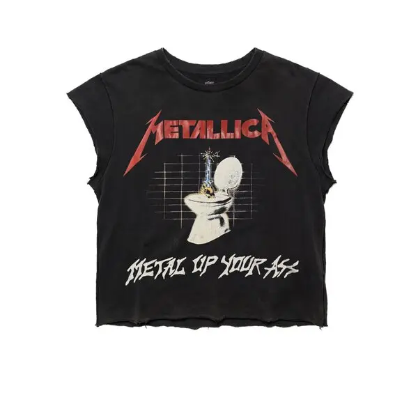OTHER UK Metallica Metal Up Your Ass Raw Edge T-shirt