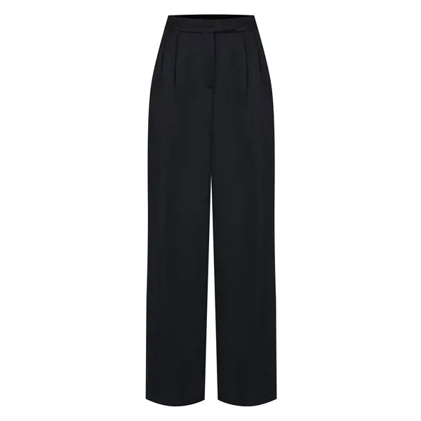 MAVLO Satin Wide-leg Pants