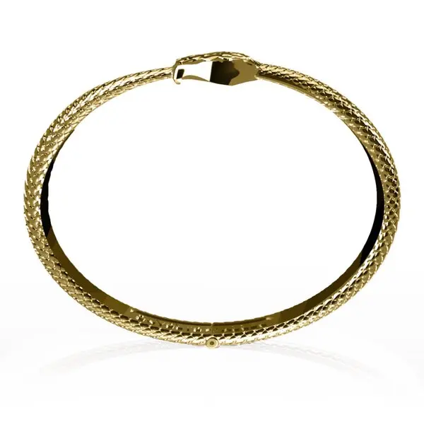 PERRY GARGANO The Ouroboros Snake Cuff - Gold
