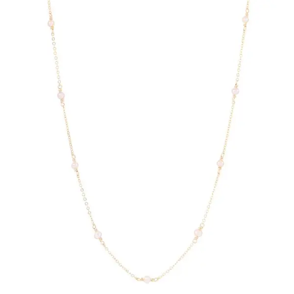 INARI JEWELLERY Freshwater Pearl Necklace - Pink
