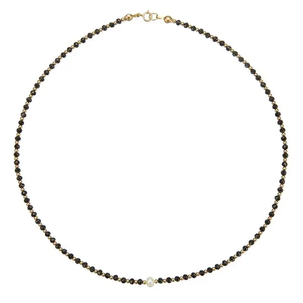 LILY & ROO Spinel Gemstone Choker - Gold