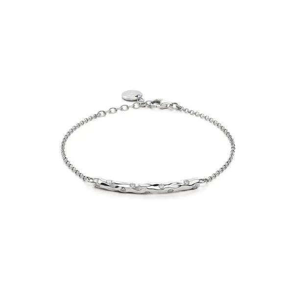 MARIRI Sparks Zirconia Bracelet - Silver