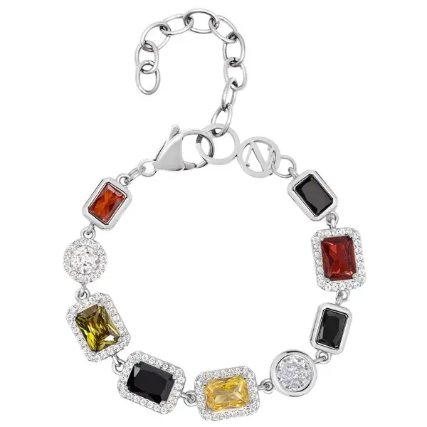 NIALAYA JEWELRY Gemstone Bracelet - Silver