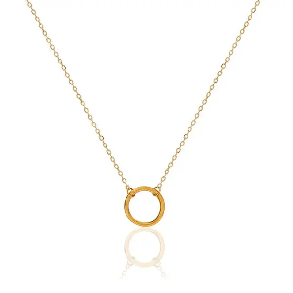 A WEATHERED PENNY Sculptured Zola Chain - Gold