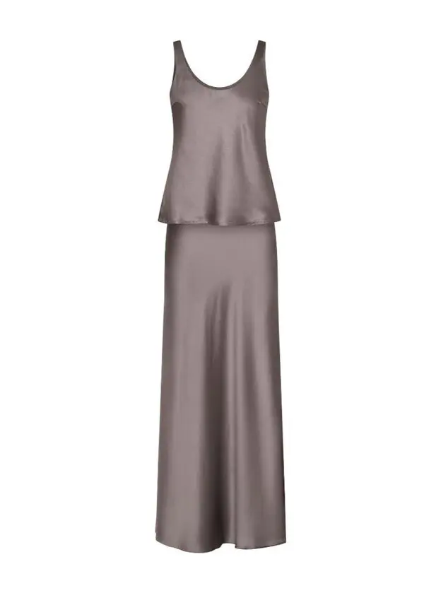 HER CIPHER Siren Silk Set Pearl - Grey