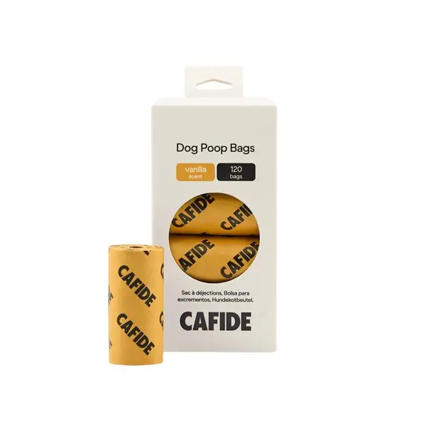 CAFIDE Vanilla Scented Poop Bag, Lea - Yellow