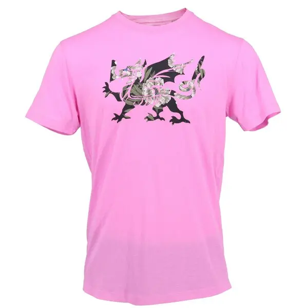 LORDS OF HARLECH Rob Dragon Tee - Pink