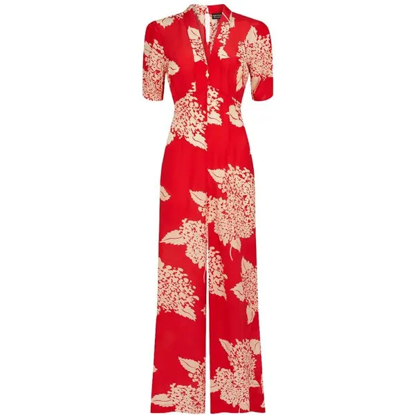 PRETTY ECCENTRIC Alana Jumpsuit - Red