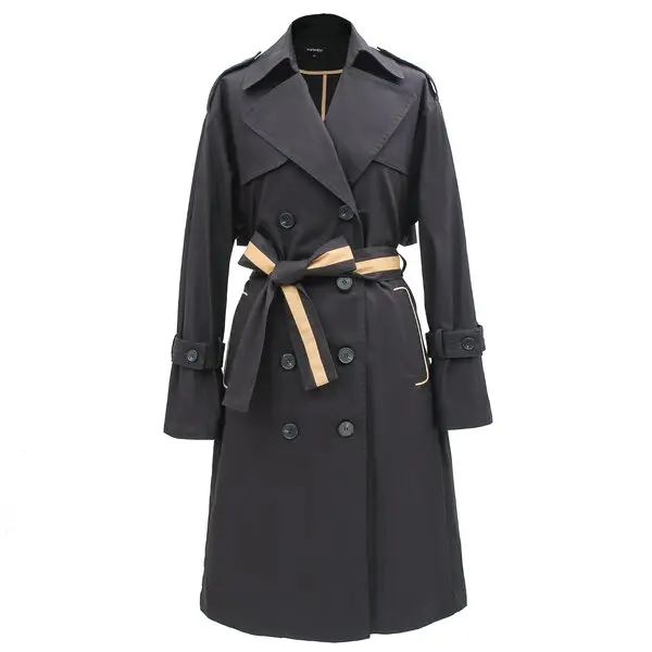 SMART AND JOY Trench With Contrasting Belt