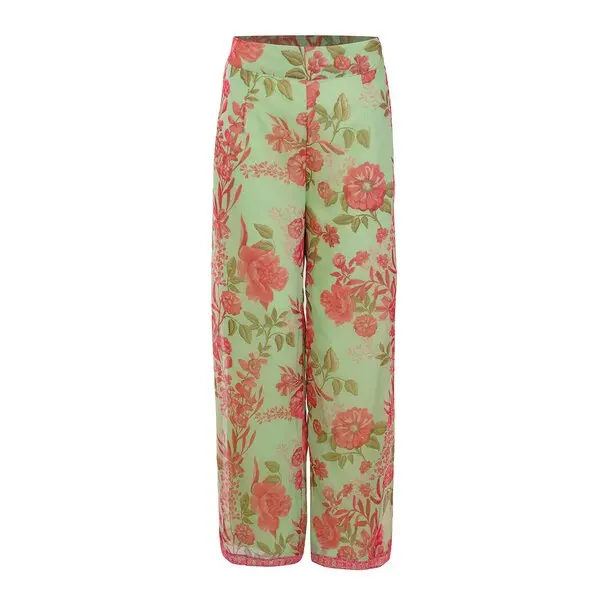 RAISHMA Floral Print Trousers