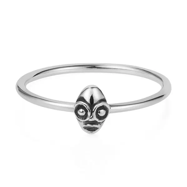 LEE RENEE Tiny Voodoo Ghede Ring - Silver