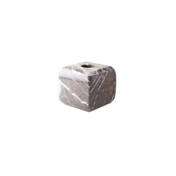 And Jacob Vaina Tissue Box Marble - Grey