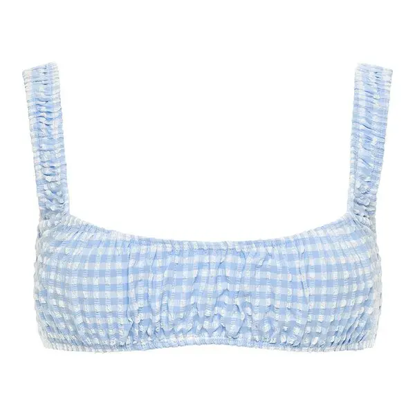 MONTCE Gingham Sport Top - Blue