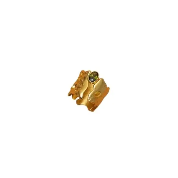 ROZ Meltem Quartz Ring - Gold