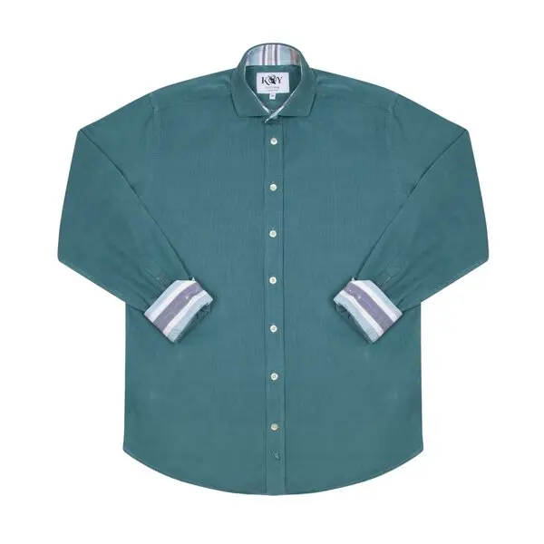 KOY CLOTHING Petrol Cord Shirt