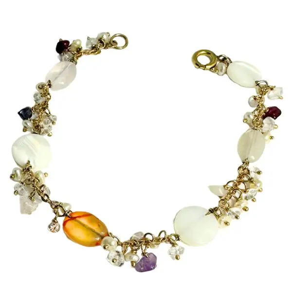 TG-JEWELLERY BY TAMARA GERVASIO 18k Yellow Bracelet With Gemstones - Gold