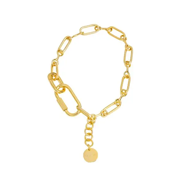 THEANIMALS Fancy Chain Necklace - Gold