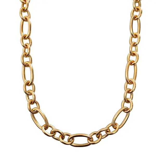 IN CAUDA VENENUM Bala Chain Necklace - Gold
