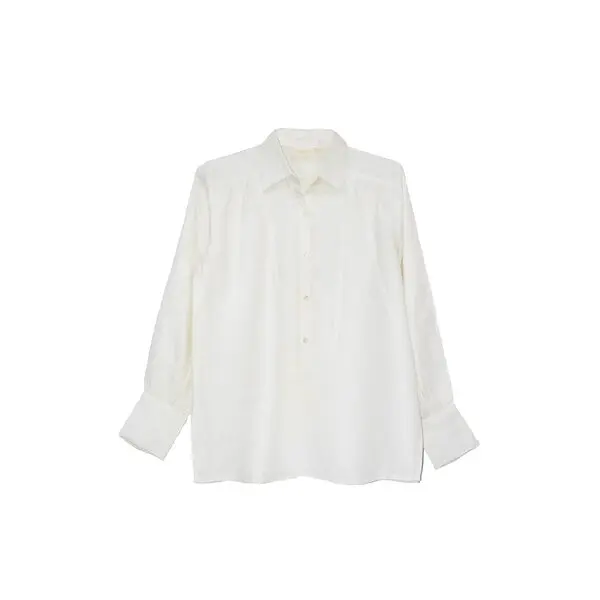 REISTOR The Wild River Hemp Shirt - White