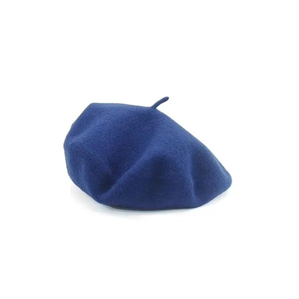 DORIA 1905 Wool Felt Basque Cap - Blue