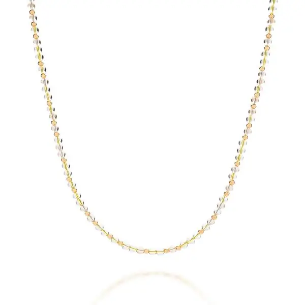 NELLOU JEWELLERY Jewel Bead Citrine Necklace - Gold/yellow
