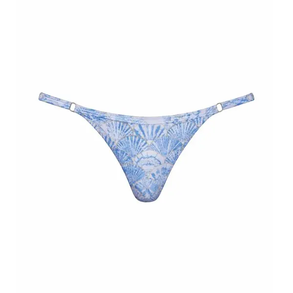 IVY SWIMWEAR Jessica Sea Shell Bikini Bottom - Blue