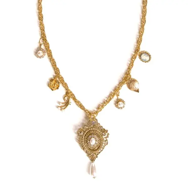 CARAMEL VINTAGE JEWELLERY Charm Necklace - Gold
