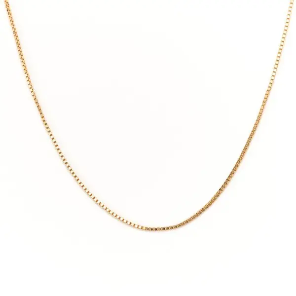 BELINDA JEWELZ Box Chain - Gold