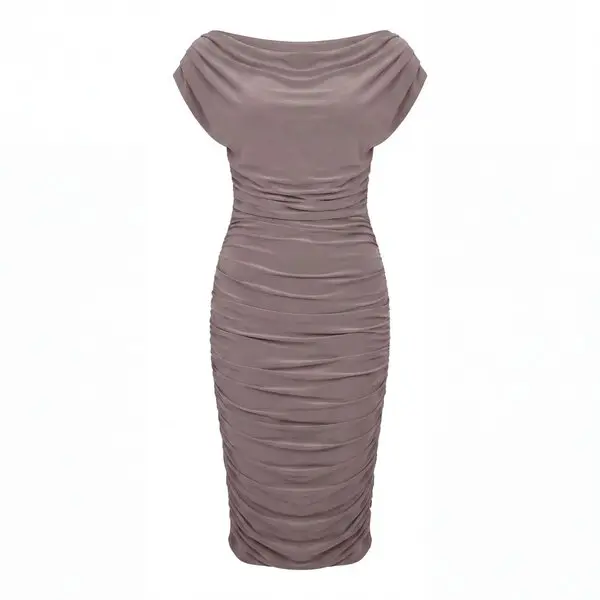 ATOM LABEL Oxygen Jersey Dress - Grey