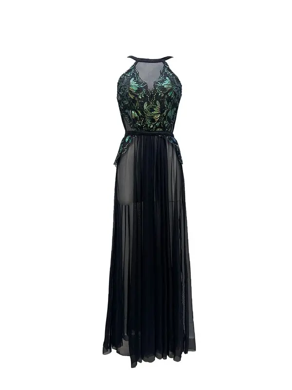 CAROL COELHO Psyche Long Gown