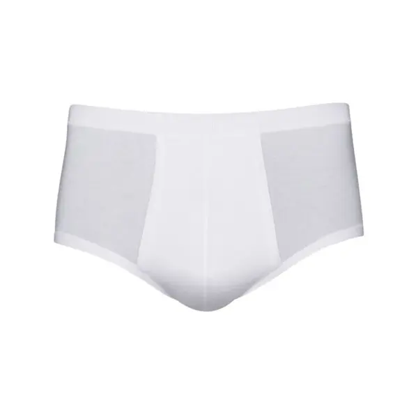 ZD ZERO DEFECTS Sepang Modal Fly Front Brief Softness & Modern Comfort Color - White