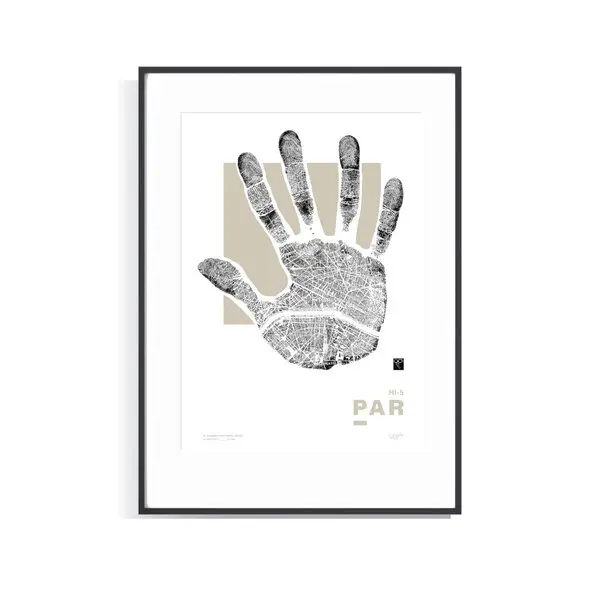 Curiosity Snug Neutrals Hi-five Series Par Paris Limited Edition Print - Beige