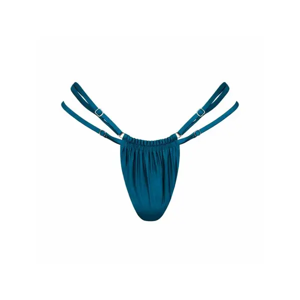 IVY SWIMWEAR Selene Bikini Bottom - Blue