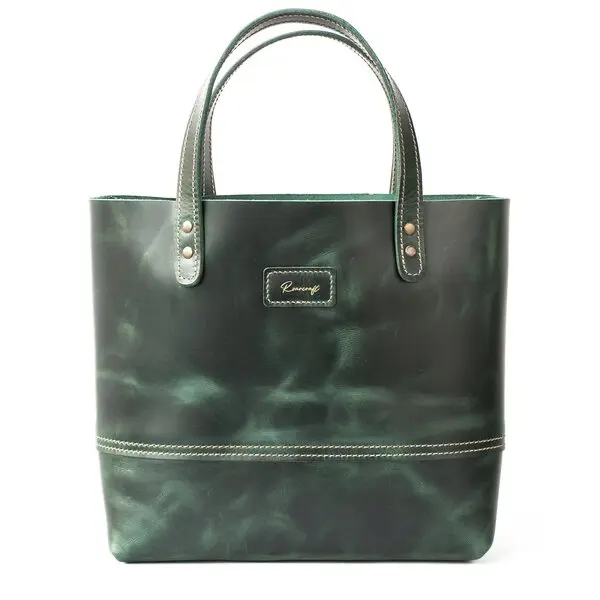 ROARCRAFT Leather Tote Bag