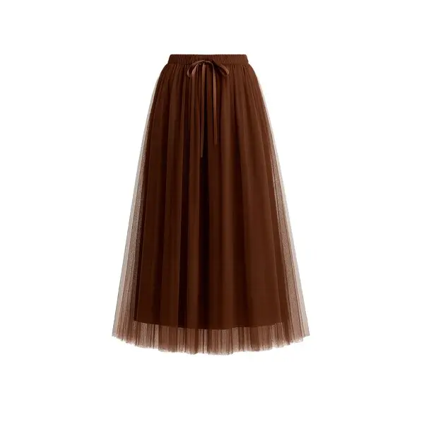 TANTRA SPAIN SL Tulle Layered A-line Skirt