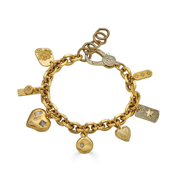 LONI PAUL JEWELRY Charm Bracelet - Gold
