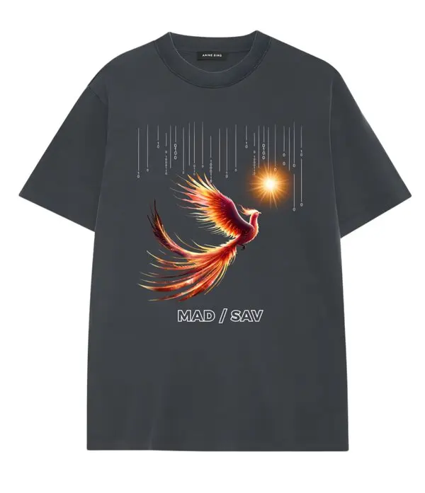 MADISON / SAVILE Rising Phoenix Vintage Tee
