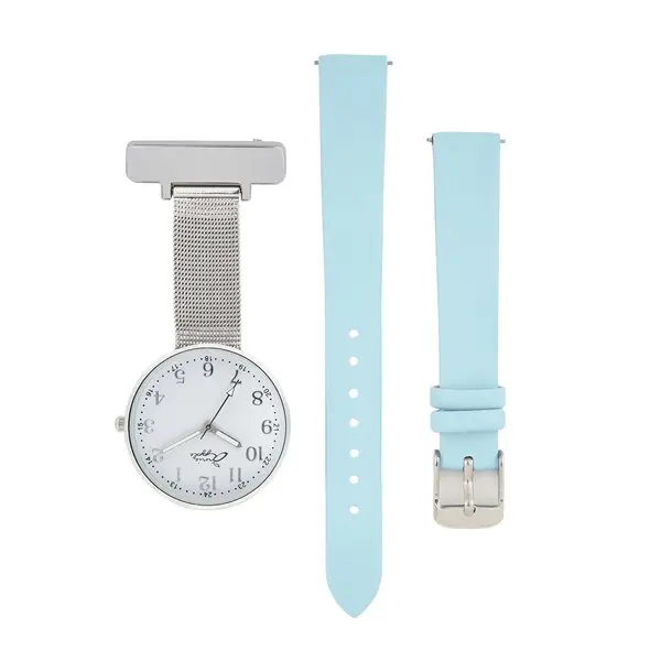 BERMUDA WATCH COMPANY Annie Apple Empress Interchangeable Watch - Blue