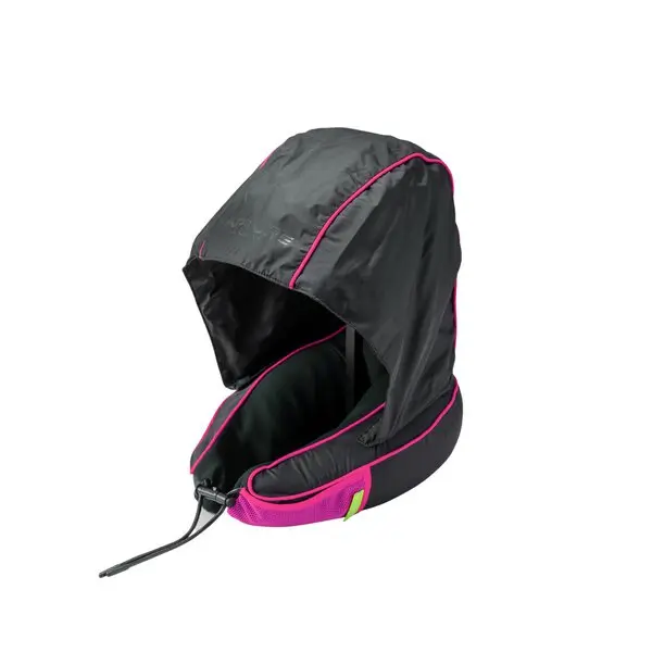 KAPTURE Room Travel Pillow Set Shock Pink - Black