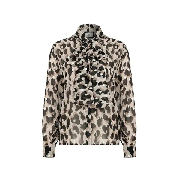 ILVI Ochoa Leopard Print Shirt