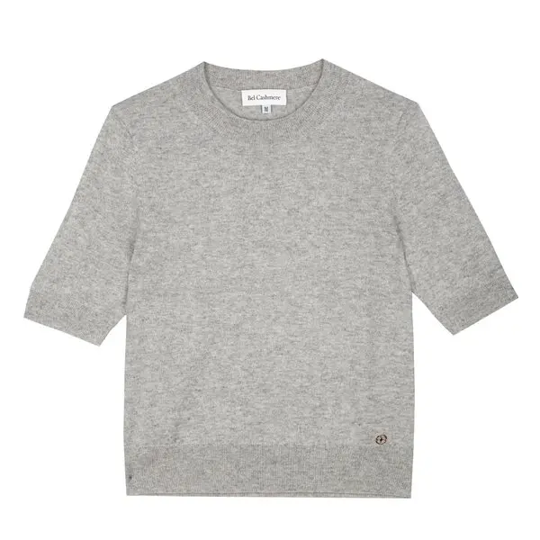 BEL CASHMERE Roma Cashmere Sweater - Grey