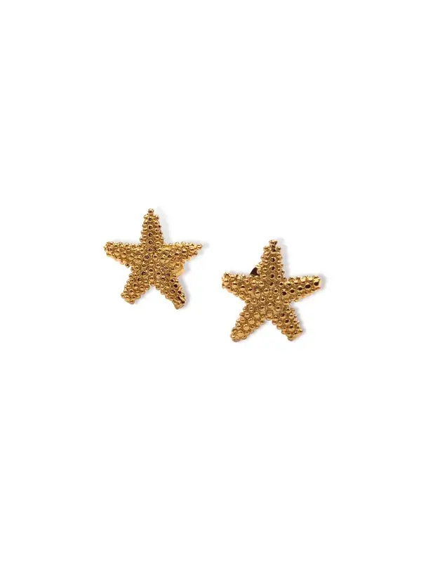 JAREDJAMIN Sea Star Stud Earrings - Gold